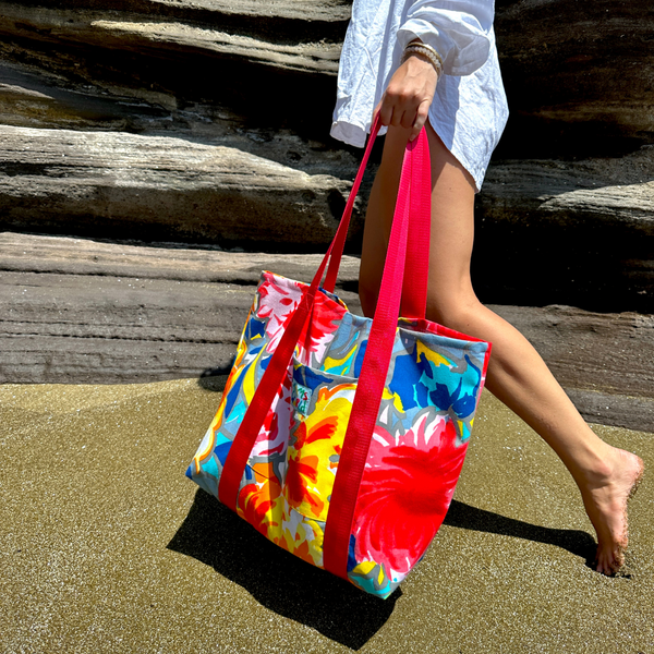 Jams World Lined Tote Bag - Hanger Swirl – jamsworld.com