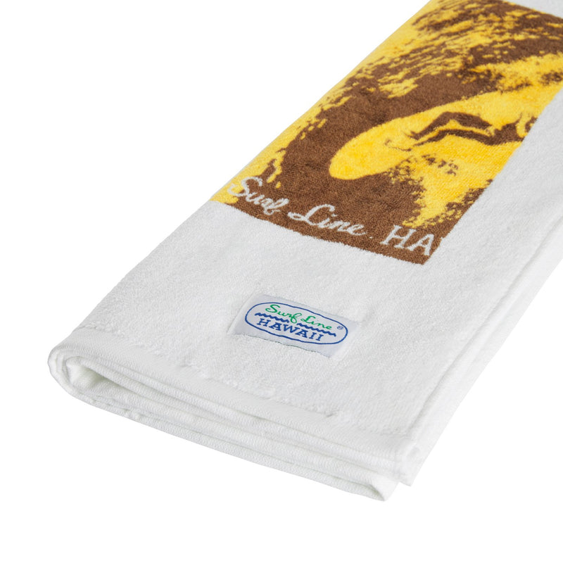 Surf Line Hawaii Terry Towel - Surf Contest White – jamsworld.com